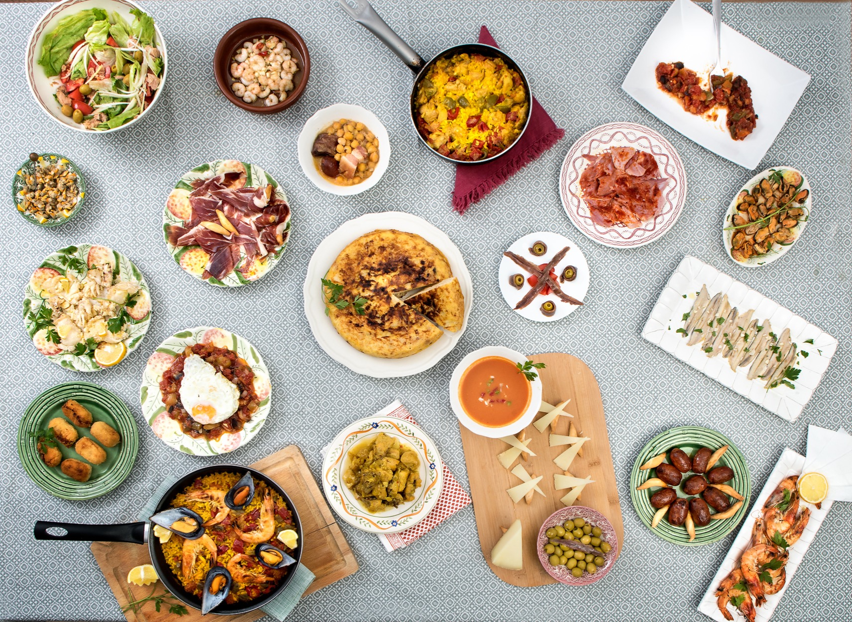 "THE LITTLE MEDITERRANEAN COOKBOOK"